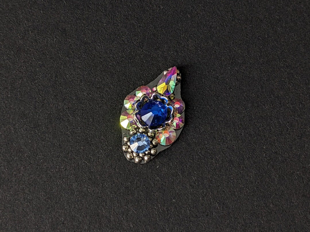 Bindi Tribal Fusion Silver Crystal Bindi Third Eye Face Jewels - Etsy