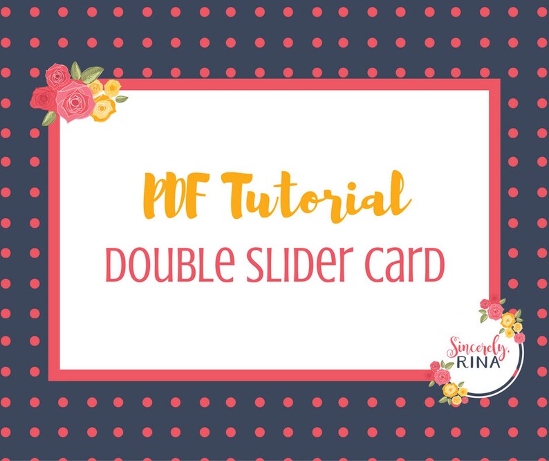 Double Slider Card PDF Instructions/make Your Own Cards/diy/tutorials ...