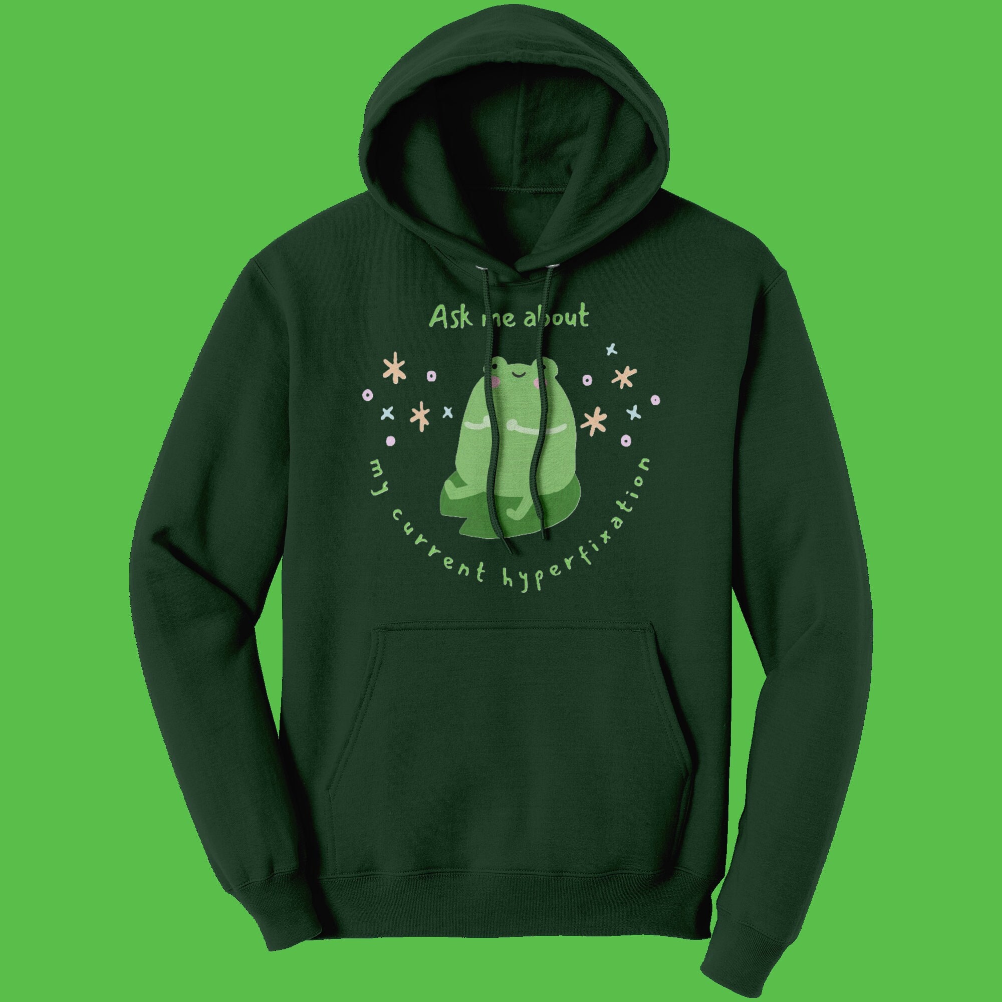 Autism/adhd Hyperfocus Hoodie, ask Me About My Current Hyperfixation ...