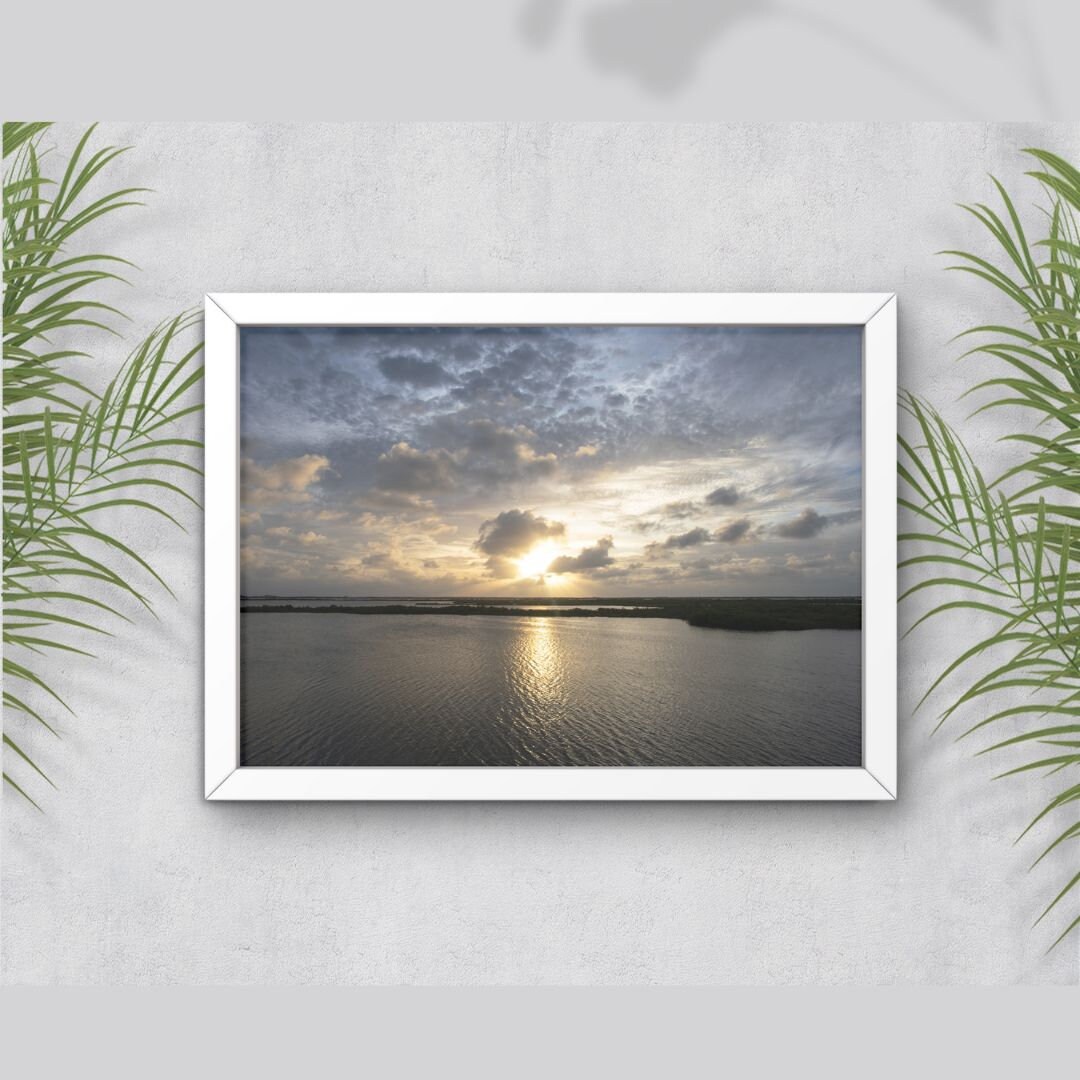 San Pedro Belize, Sunset Photography, the Sea at Sunset, Wall Decor ...