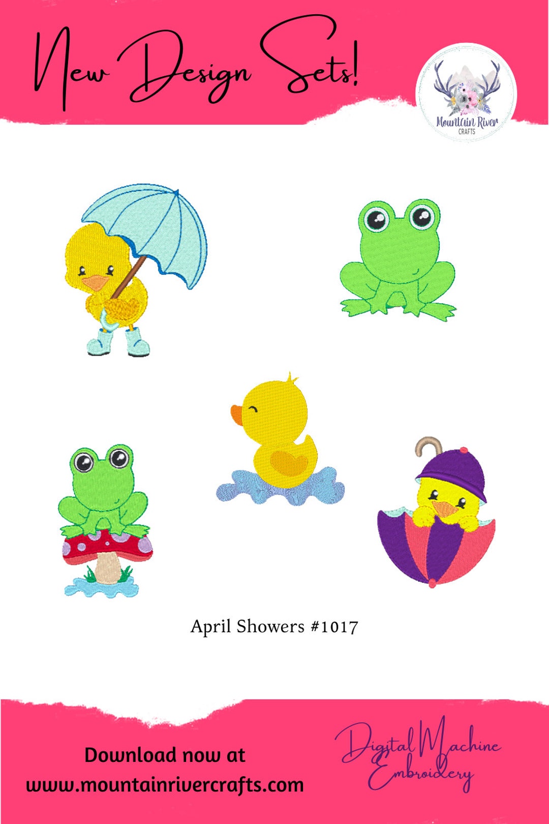 Rubber Ducky Design Bundle Digital Embroidery File-machine Embroidery ...