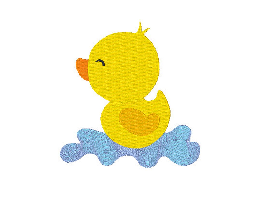 Rubber Duck Digital Embroidery File-machine Embroidery File-embroidery ...