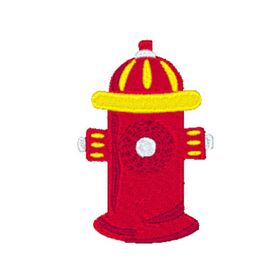 Fire Hydrant Digital Embroidery File-machine Embroidery File-embroidery ...