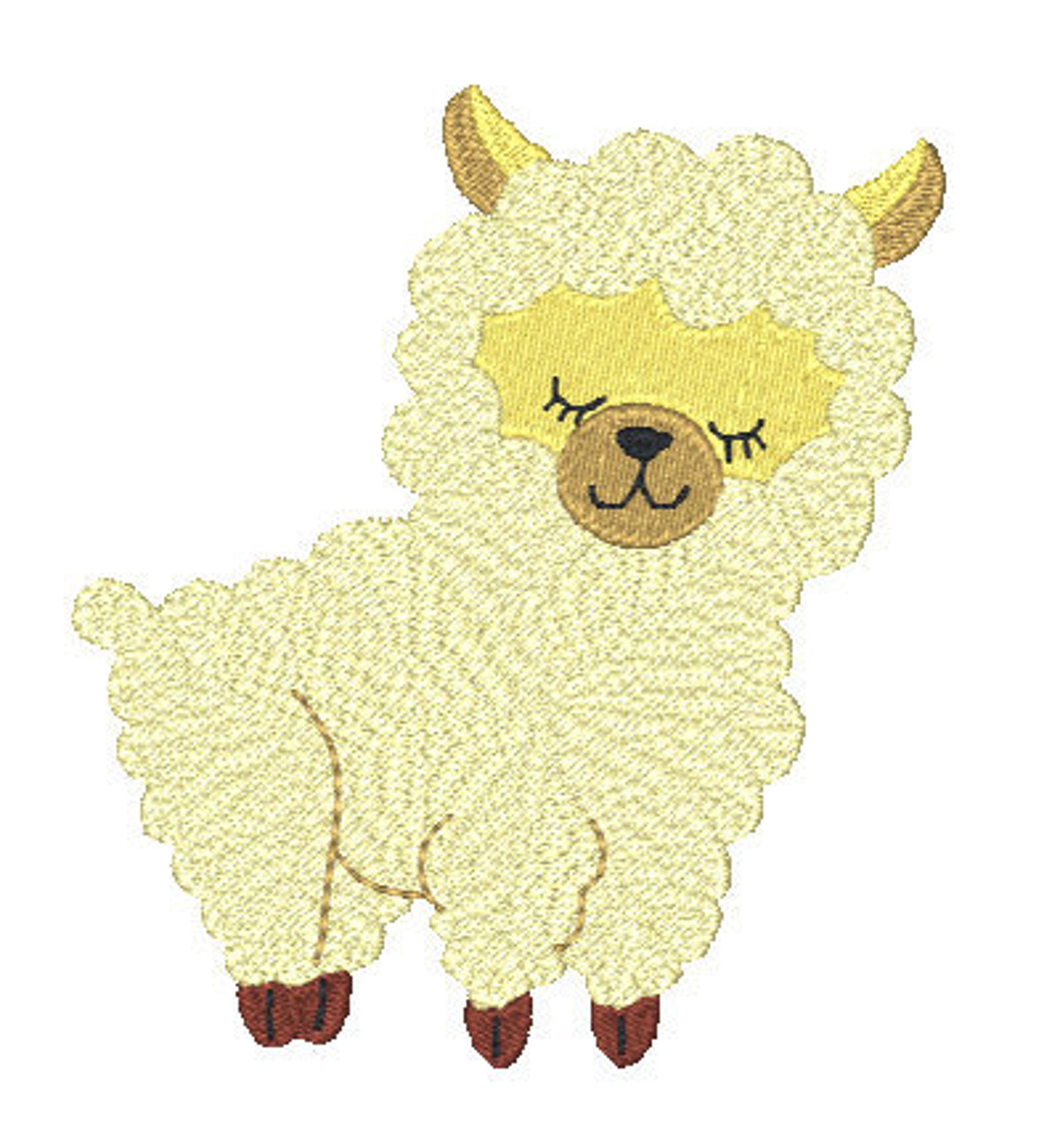 Llama Digital Embroidery File-machine Embroidery File-embroidery ...
