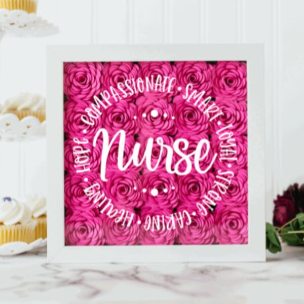 Nursing School Shadow Box - Etsy