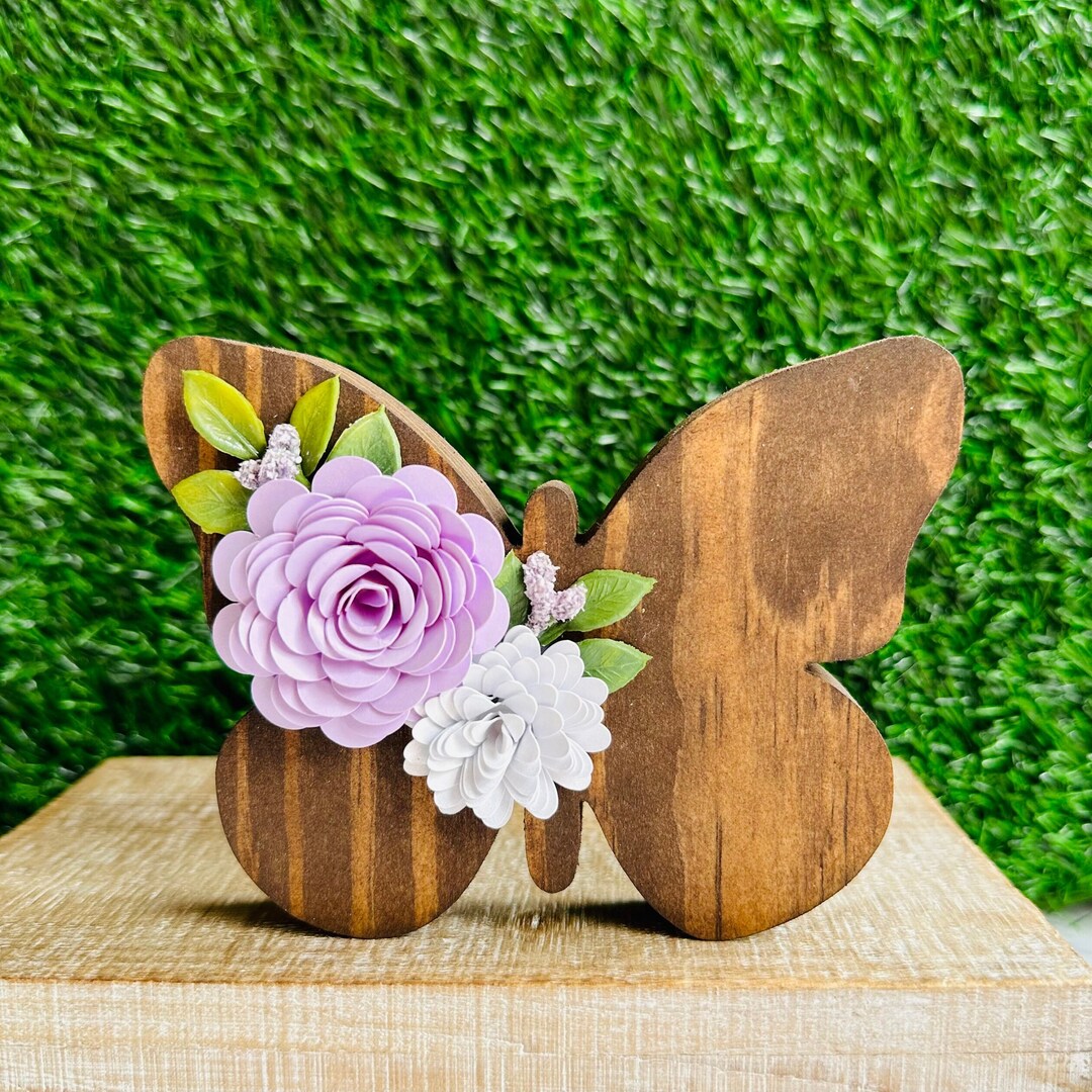 Butterfly Shelf Decor 3D Butterfly Butterfly Wood Decor - Etsy