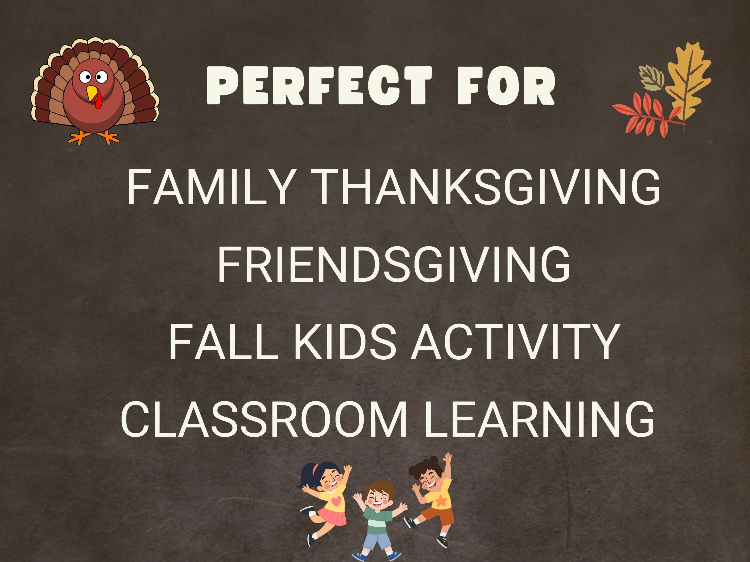 Printable Thanksgiving Bingo Activity With 30 Bingo Cards ...