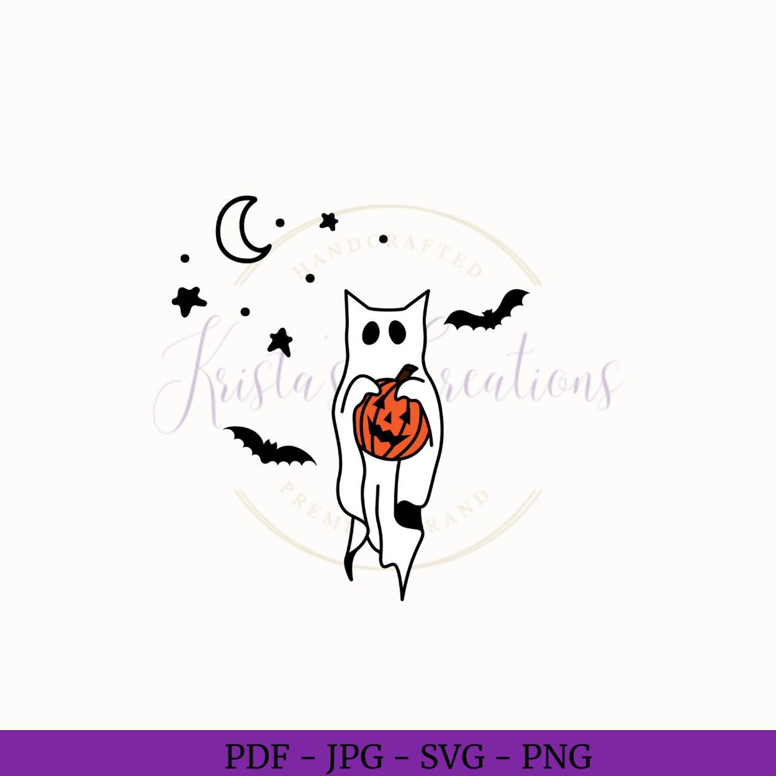 Ghost Cat SVG, Cat SVG, Ghost SVG, Ghost Silhouette, Ghost Cat Vector ...