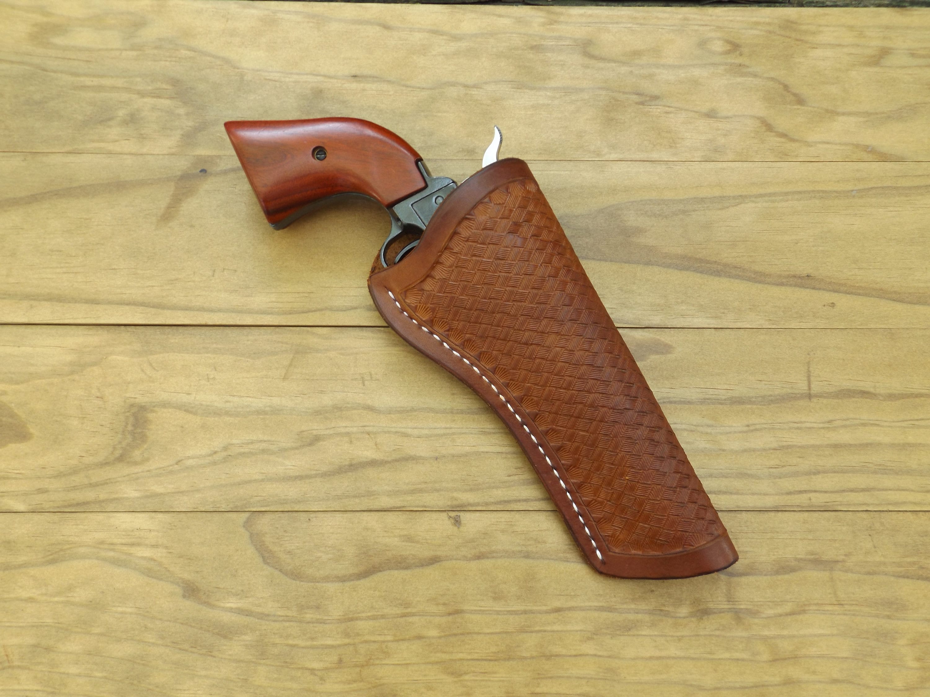 Revolver .22lr Holster Heritage Rough Rider Quick Draw Hand Crafted ...