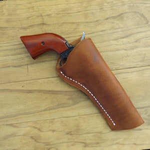 Revolver .22lr Holster Ruger Wrangler Heritage Rough Rider Hand Crafted ...