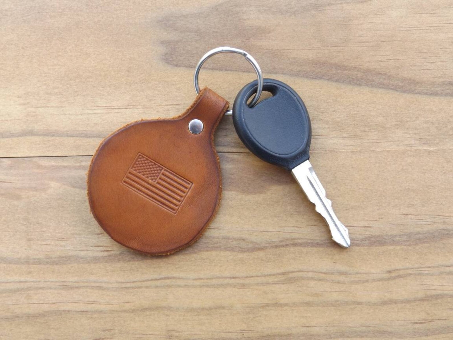 Custom Leather Key Fob Key Chain Gift Hand Made - Etsy