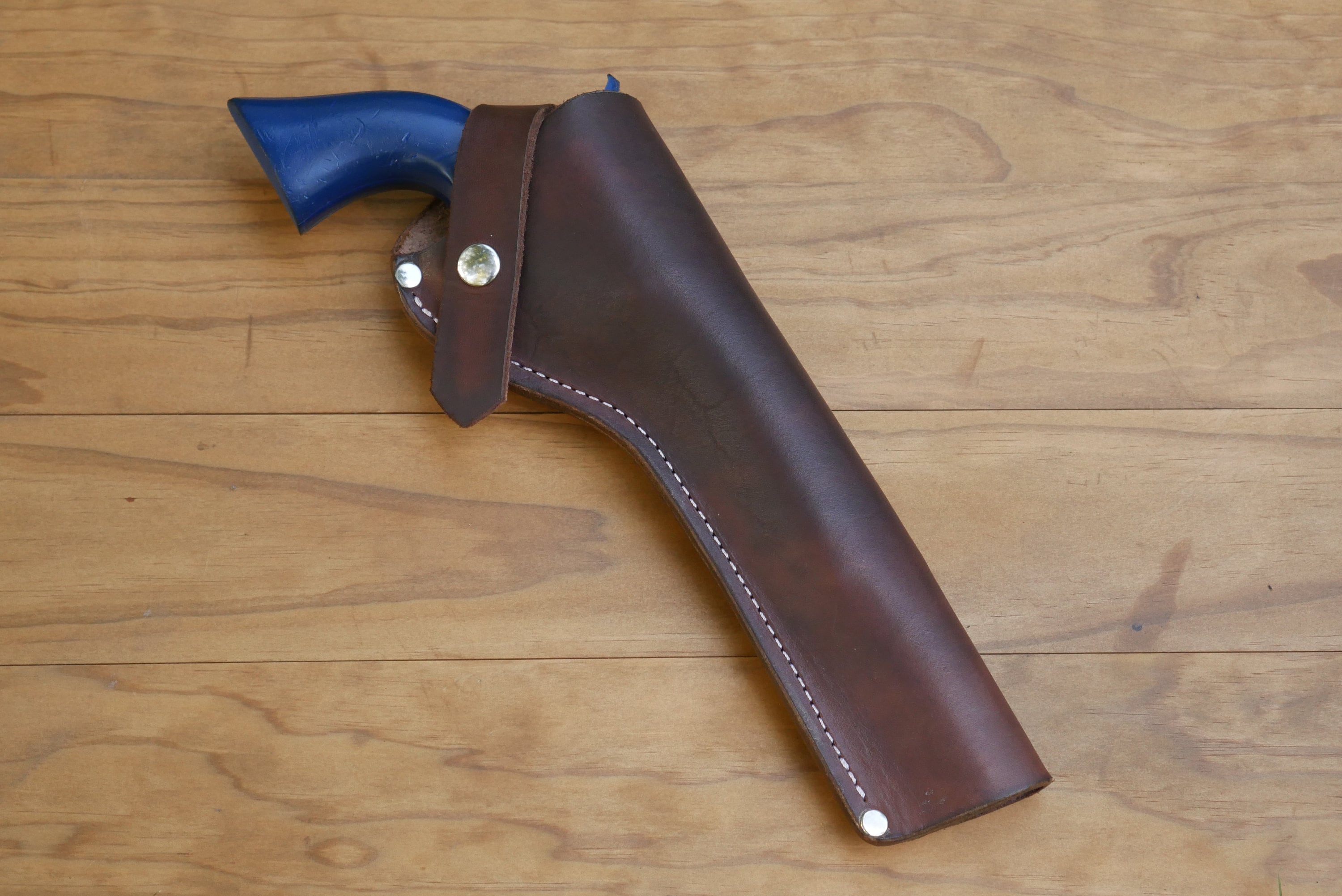 Leather Holster for Big Bore Single Six Revolvers 45 357 Mag - Etsy