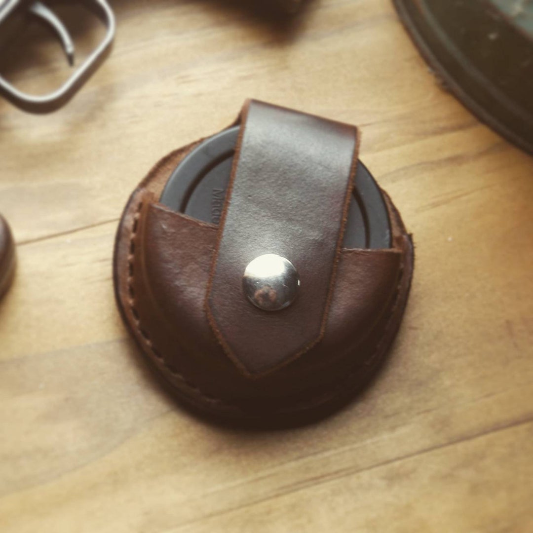 Custom Leather Snuff Can Pouch Dip Tobacco Chew - Etsy