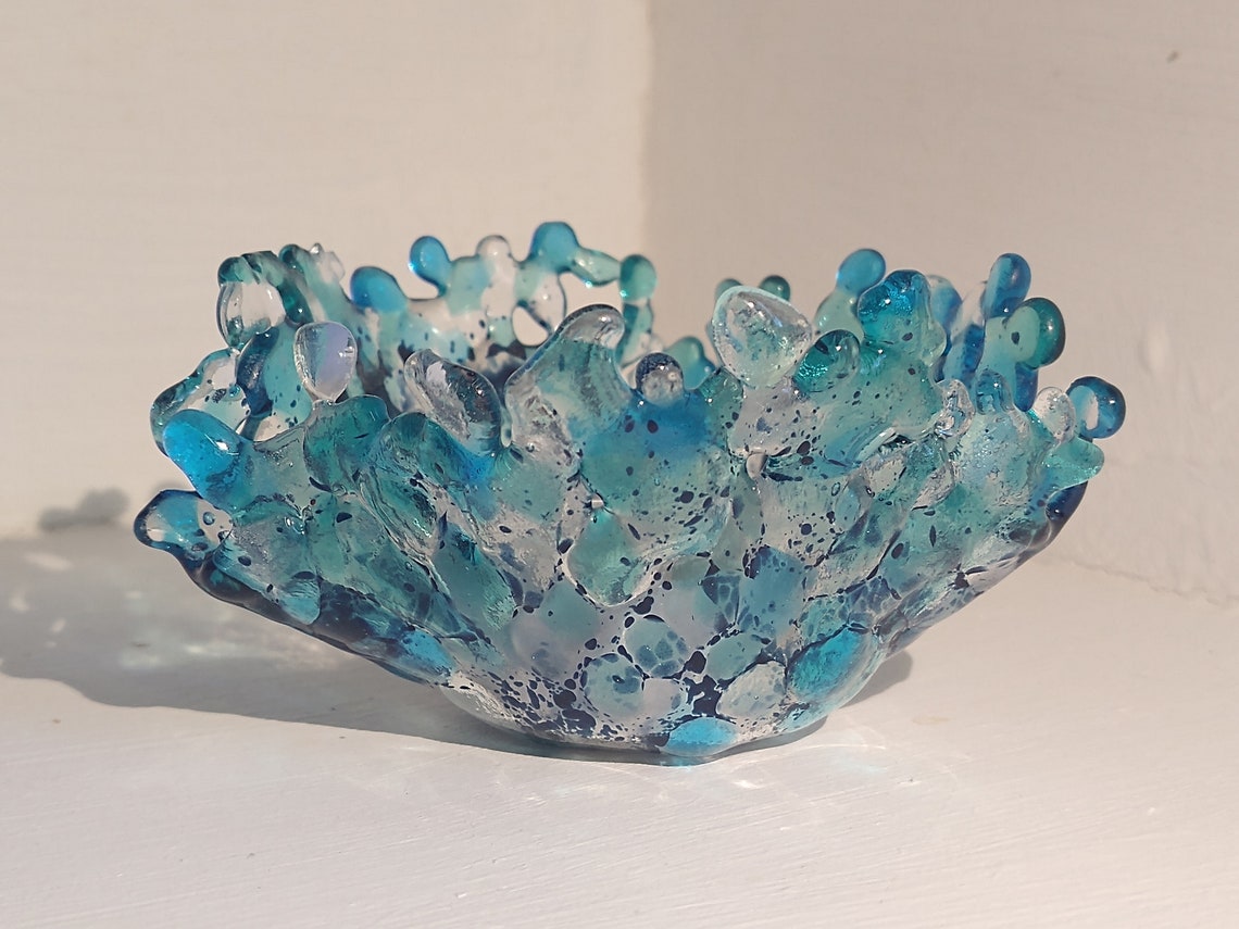 Blue Candle Holder - Etsy
