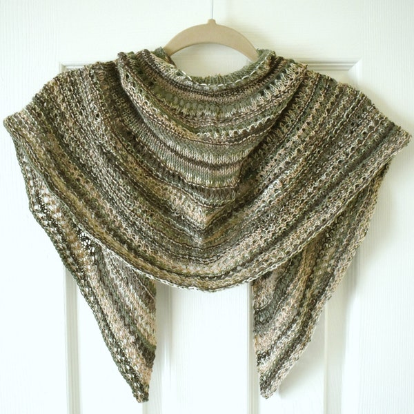 Knit Half Circle Shawl Pattern - Etsy