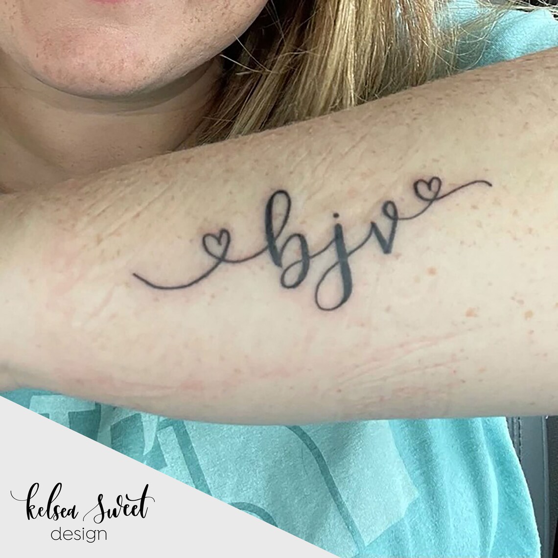 CUSTOM Tattoo Lettering, Calligraphy Tattoo, Handwritten Tattoo Design ...