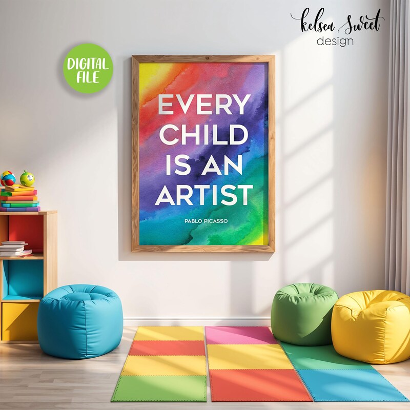Every Child is an Artist - Etsy