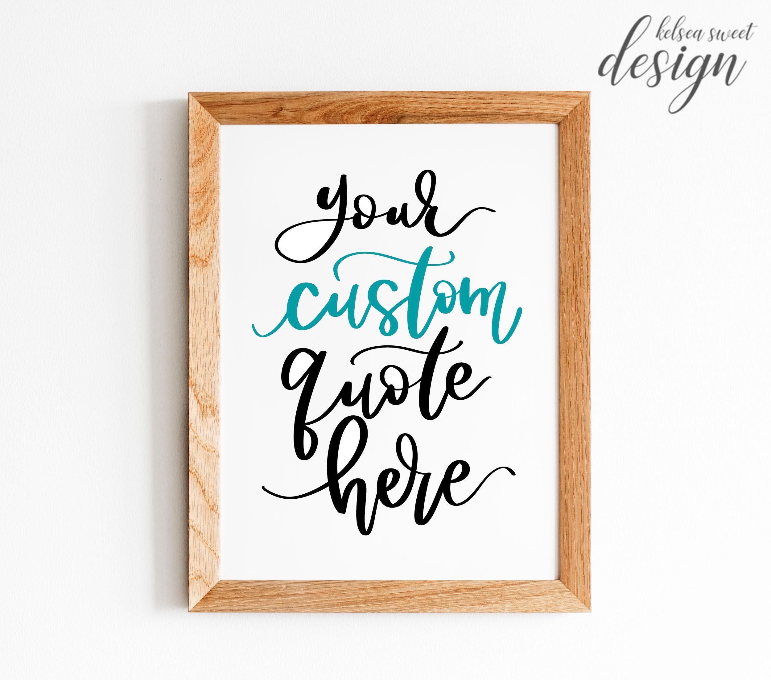 CUSTOM Calligraphy PRINT Custom Wedding Gift Custom - Etsy