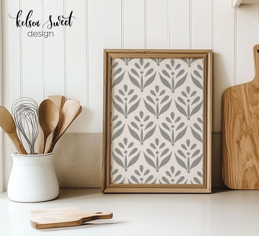 Farmhouse Kitchen, Printable Wall Art, Rustic Country Farmhouse ...