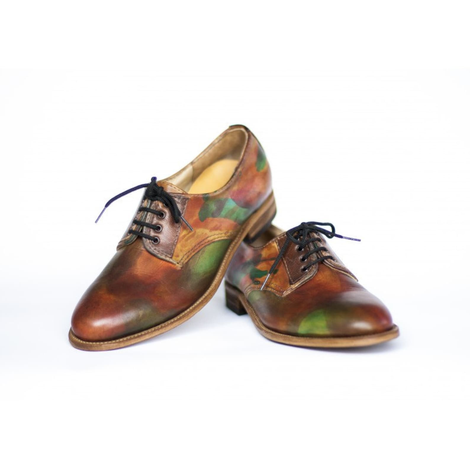 Handmade Derby Shoes for Men and Women Leather Brogues Hand - Etsy