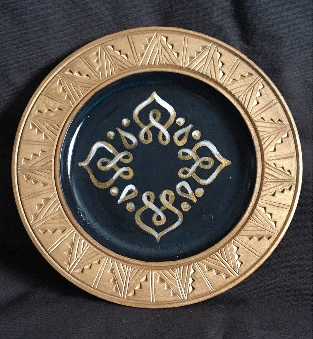 Traditional Croatian Wooden Plate Wall Art With Slavic Design - Etsy