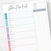 Weekly Gluten-free Family Meal Planner, Menu Planner Grocery List ...