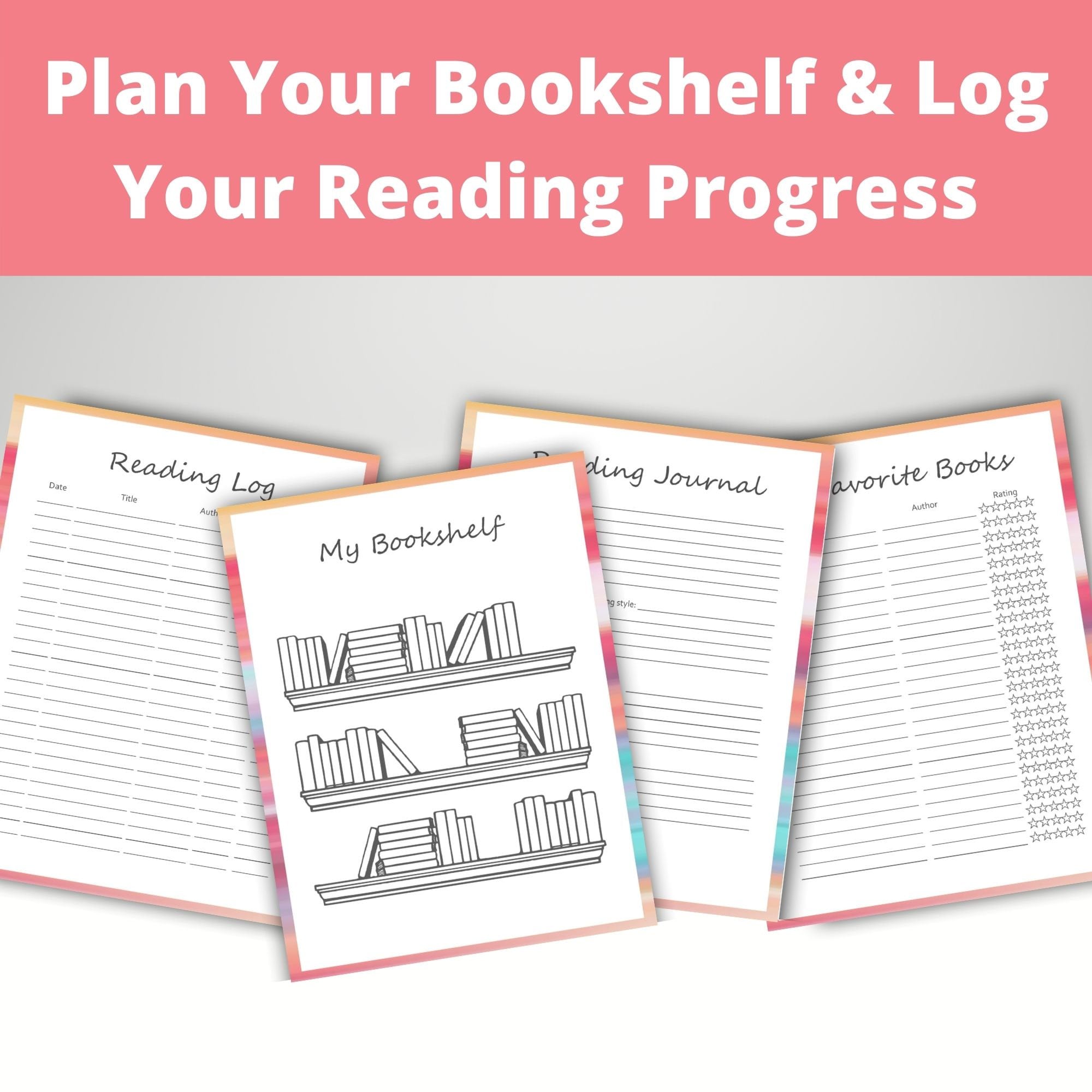 Printable Reading Planner, Book Club Ideas, Online Reading Group, PDF ...