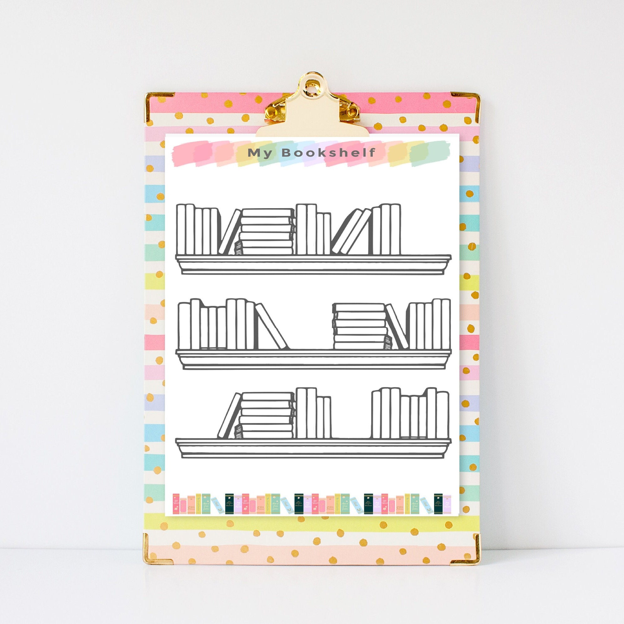 Pastel Book Club Kit, Book Club Bundle, Kids Book Club Printable Set ...