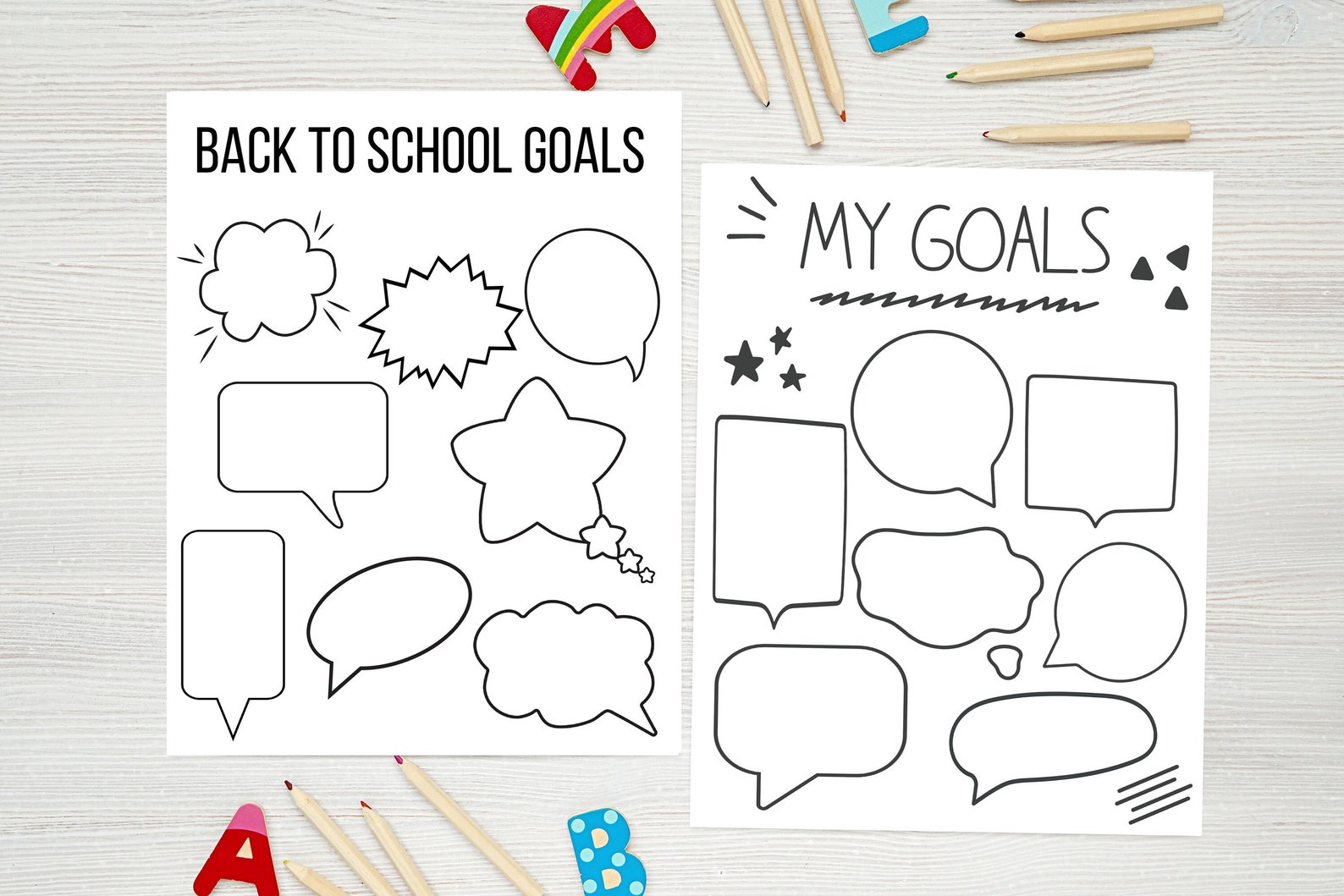 Back to School Kids Printable, First Day of School, Education ...