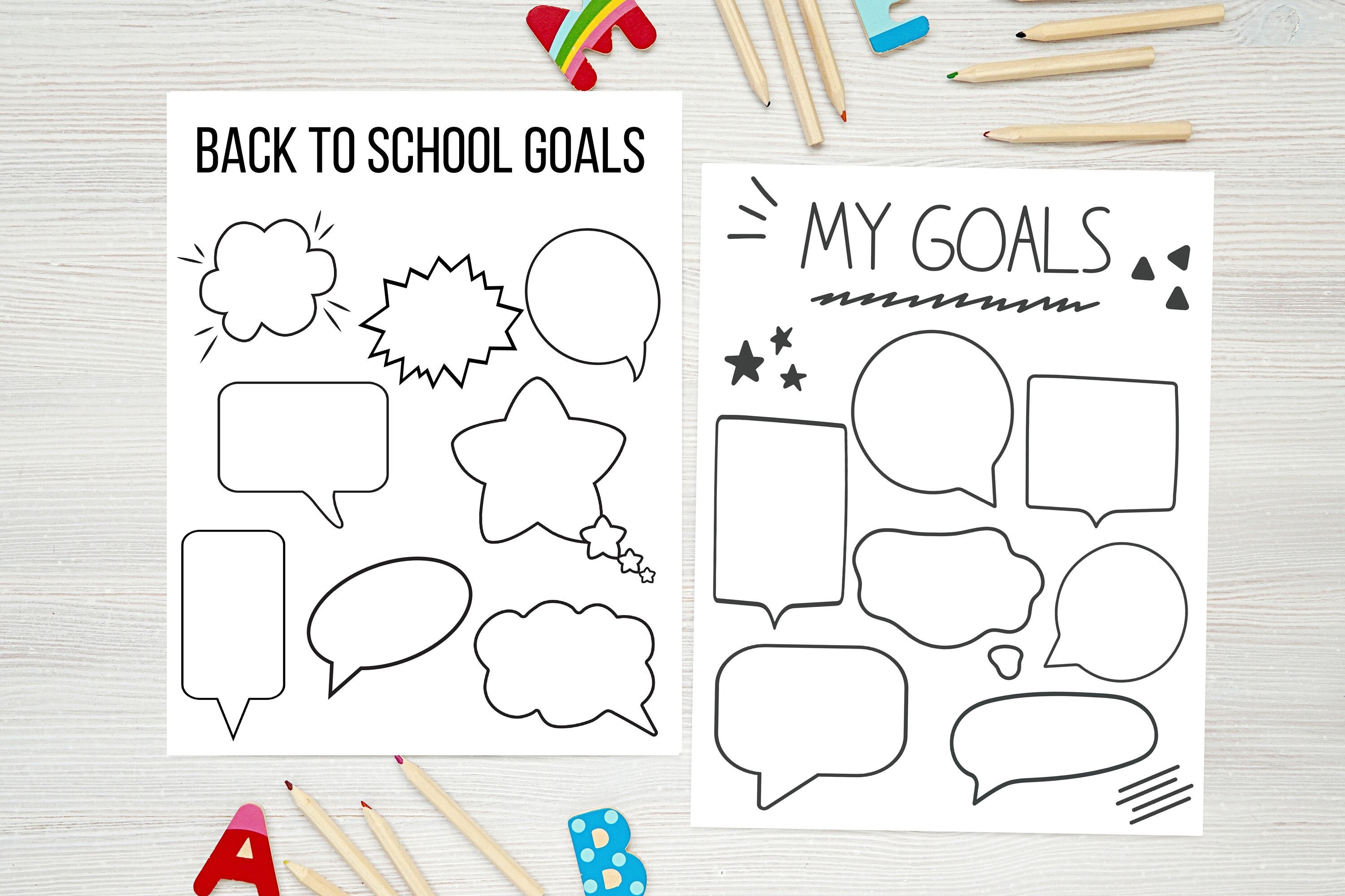 Back to School Kids Printable, First Day of School, Education ...