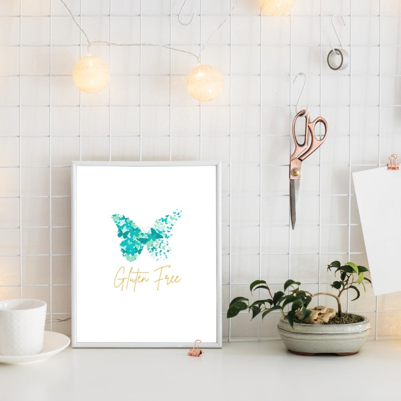 Celiac Awareness Decor, Celiac Advocacy Printable, Gluten Free Living ...