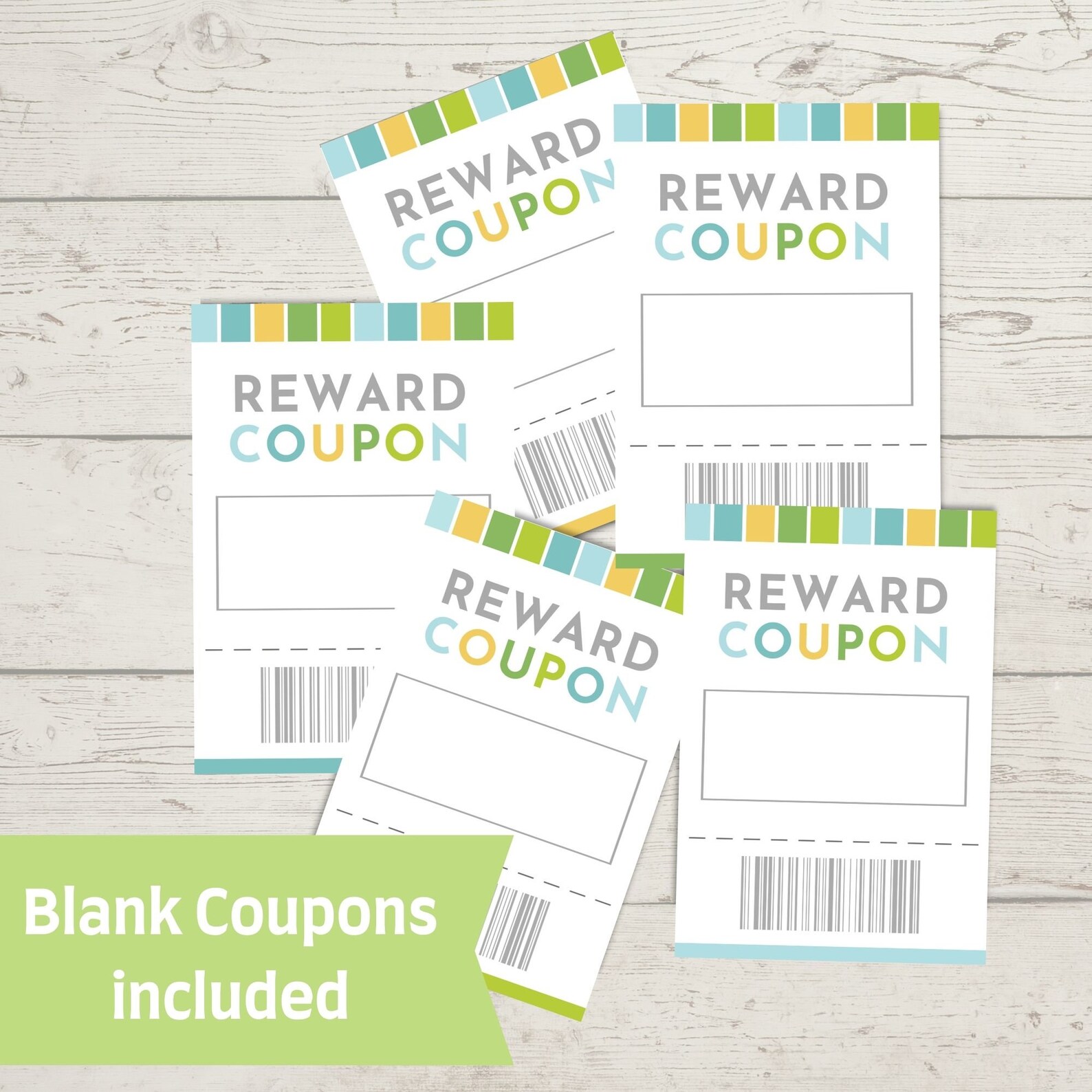 Reward Coupon Set, Printable Chore Incentives, School Reward System ...