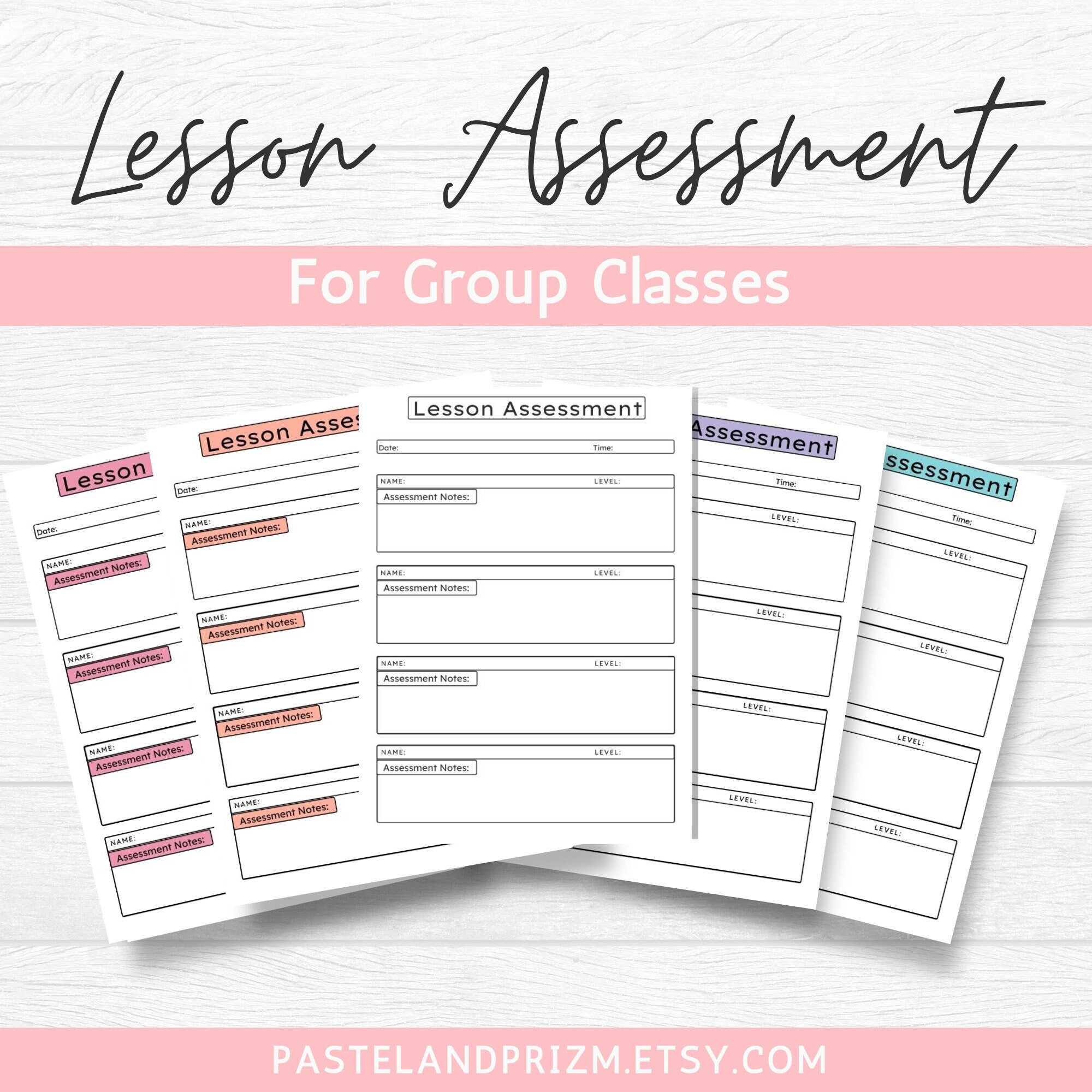 ESL Assessment Form ESL Materials Virtual Teacher Planner - Etsy Canada