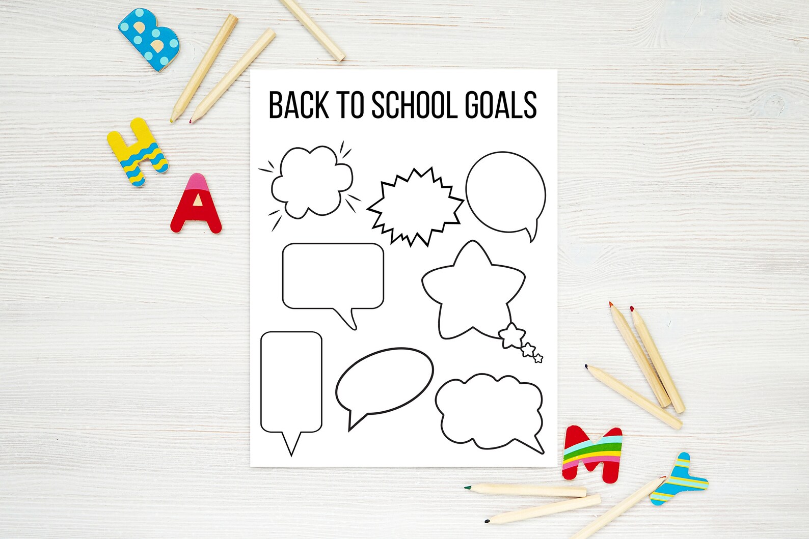 Back to School Kids Printable, First Day of School, Education ...