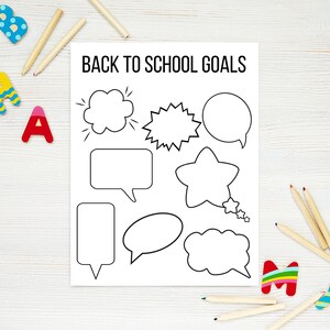 Back to School Kids Printable, First Day of School, Education ...