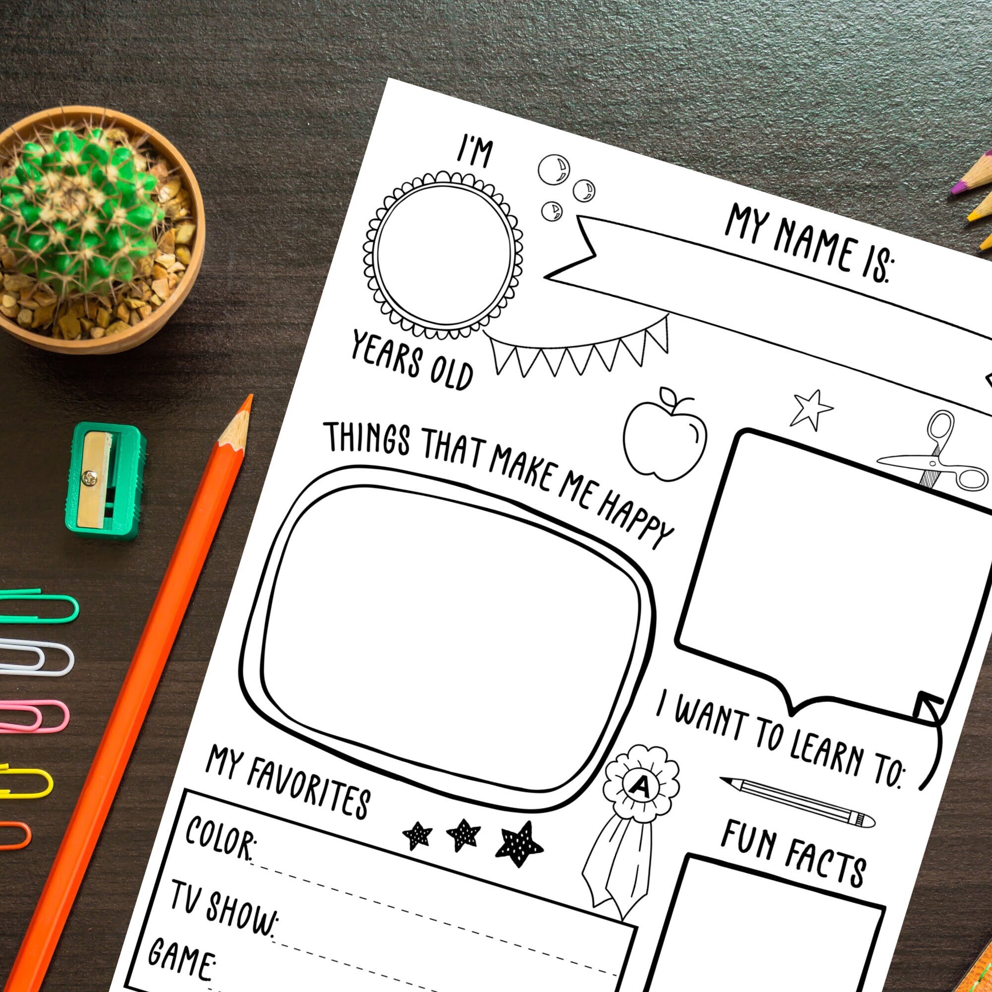 Back to School Printable, First Day of School Printable, Homeschool ...