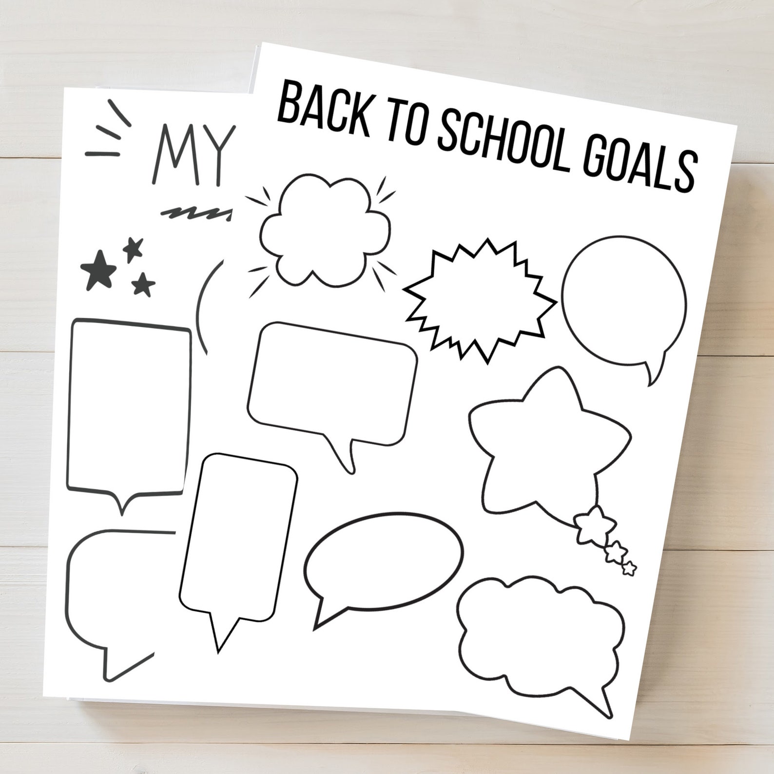 Back to School Kids Printable, First Day of School, Education ...