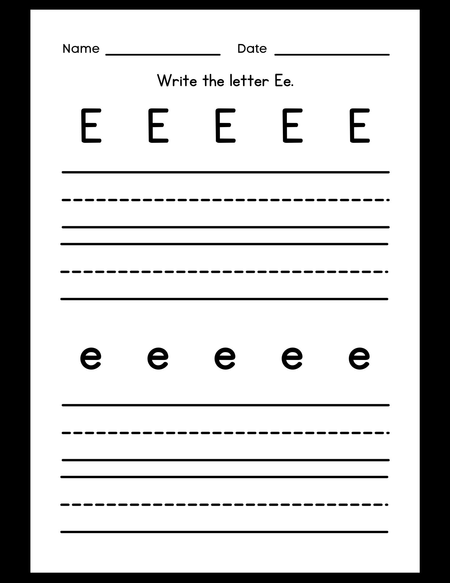 Letters of the Week: Alphabet Activity Worksheet - Etsy