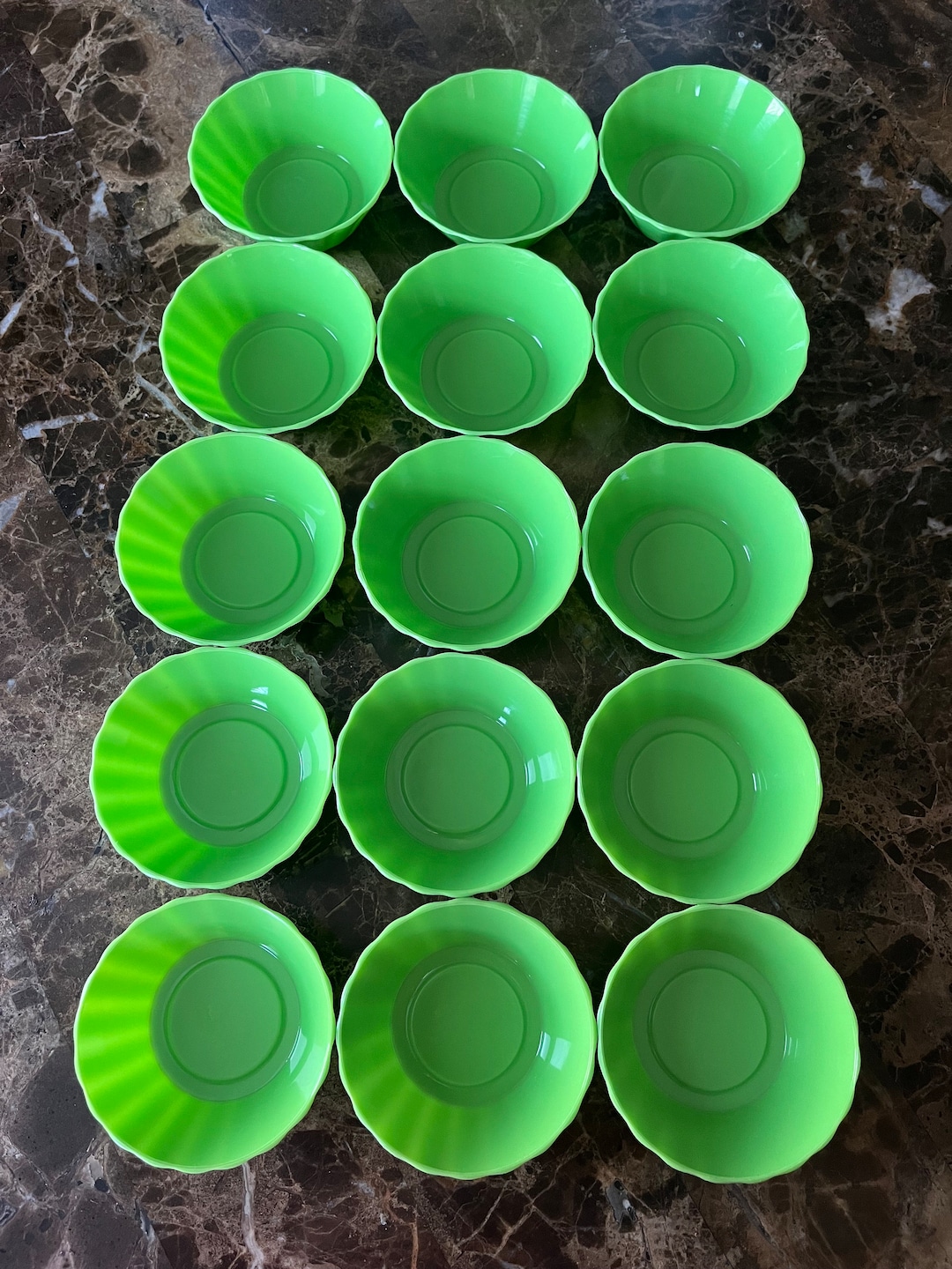 15 Pcs Pichi2x Puto Kutsinta Plastic Molder 2.75” Large Lime Green - Etsy