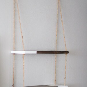 DUO Two Tone Shelf Hanging Shelf Hanging Shelves Two - Etsy