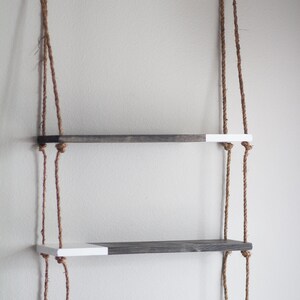 TRIO Two Tone Shelf Hanging Shelf Hanging Shelves Three - Etsy