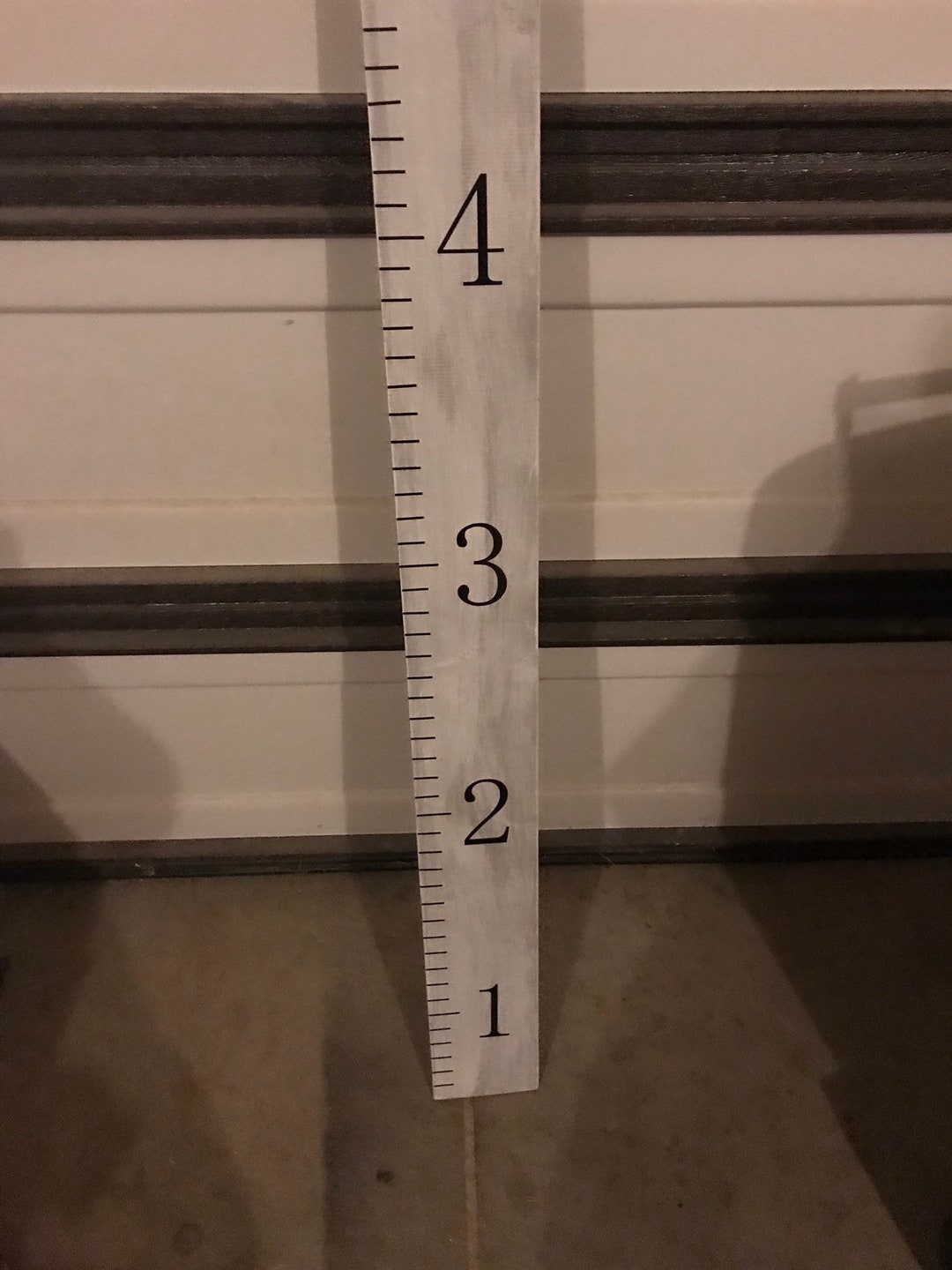 6 Growth Chart Ruler Memories Numbers Vintage Stained Kids Wall Ruler ...