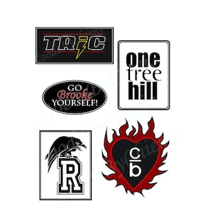 One Tree Hill Printable Stickers - Etsy