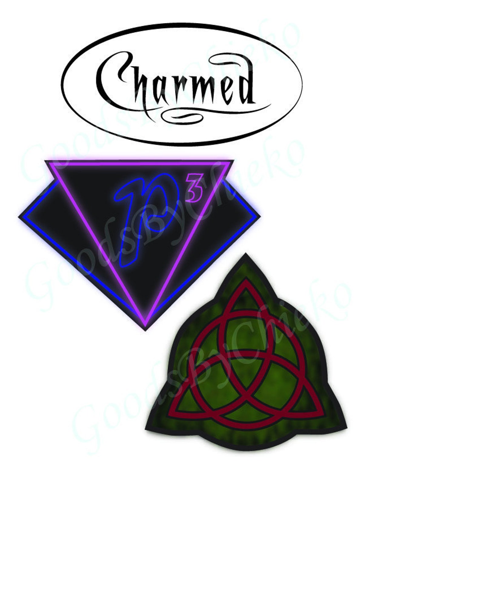 Charmed Printable Stickers - Etsy