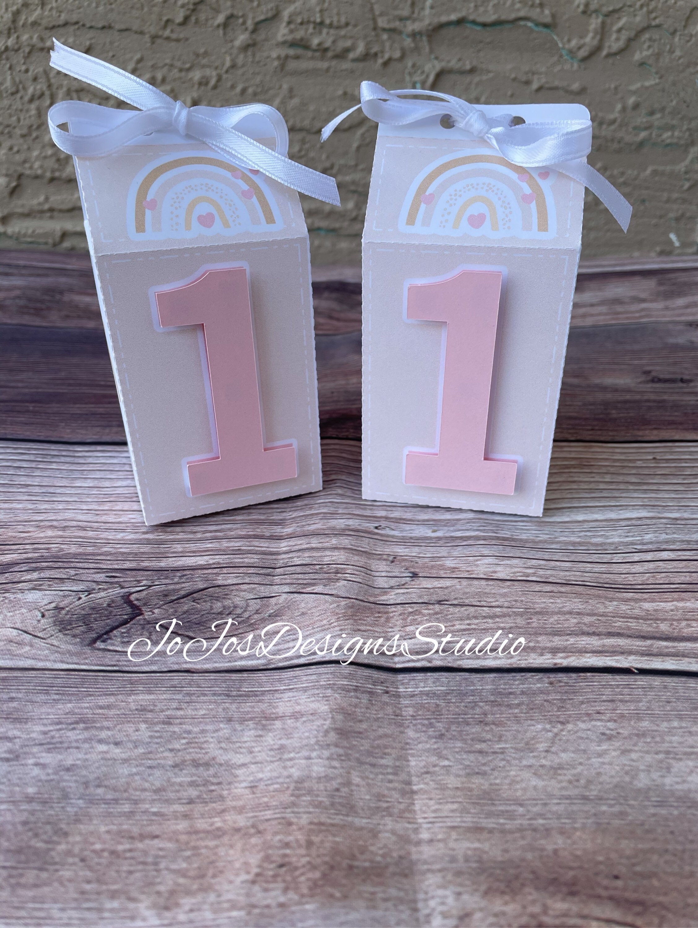 Party Favors & Games Boho Rainbow favor boxes boho rainbow goodie box ...