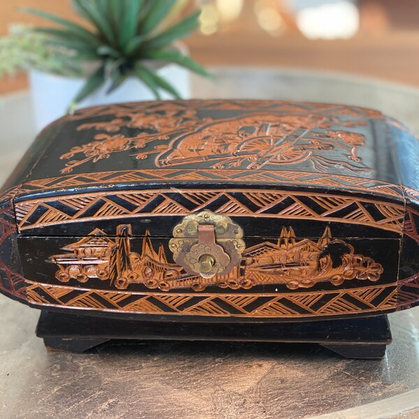 Asian Jewelry Box - Etsy
