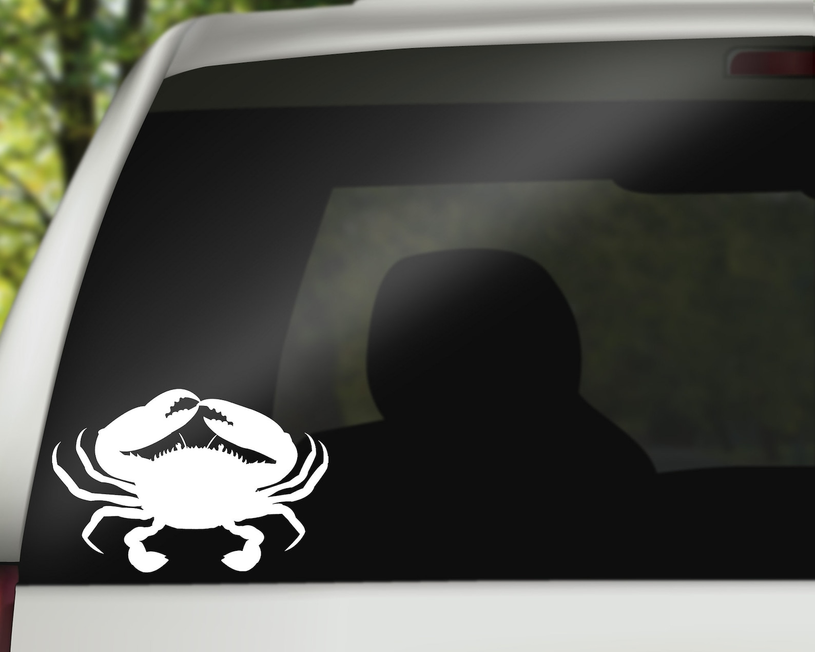 Crab Decal Sticker for Car Laptop or Wall Vinyl Gift Crab | Etsy