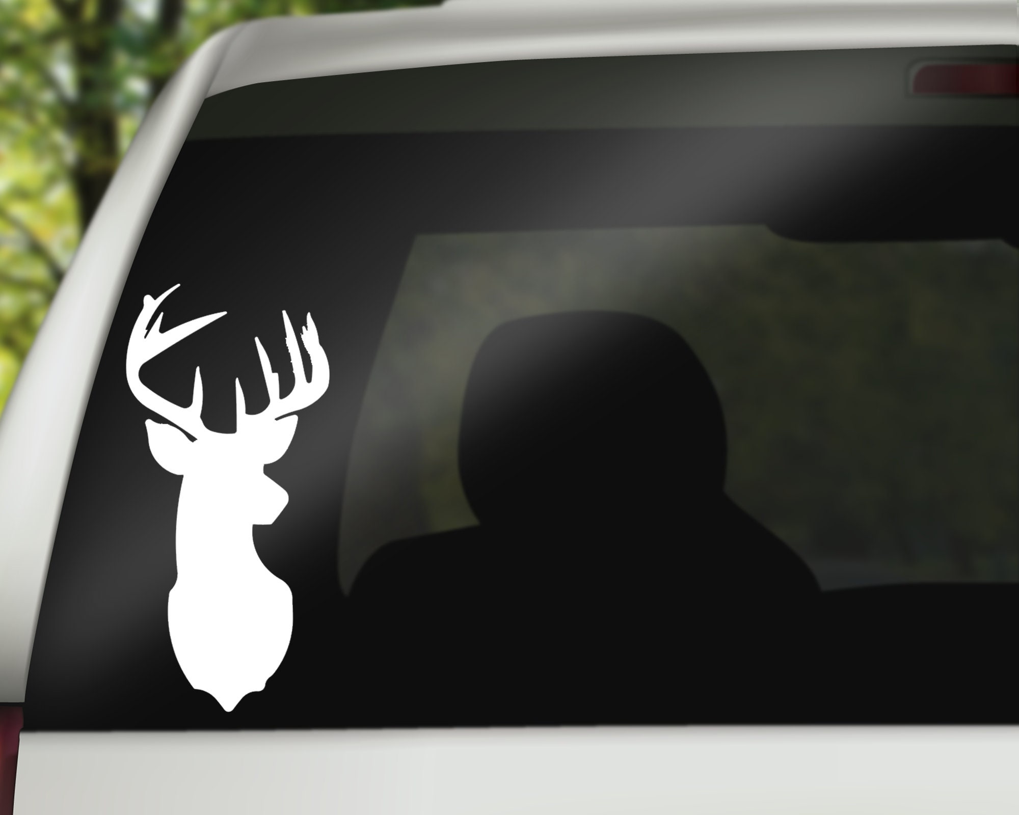 Deer Decal Hunting Decal Sticker for Car Laptop or Wall | Etsy