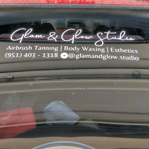 Custom Decal, Business Decal, Car Business Decal, Car Decal, Business ...