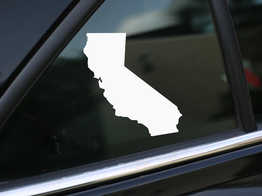 California State Decal, California Vinyl Decal Sticker for Car, Laptop ...